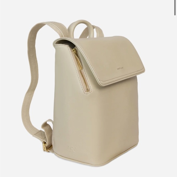Matt & Nat | Bags | Matt Nat Fabi Mini Vegan Leather Backpack Light Tan ...